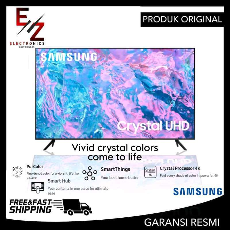 Promo Samsung 55cu7000 Smart Tv 55 Inch Led Tv Crystal Uhd 4k ...