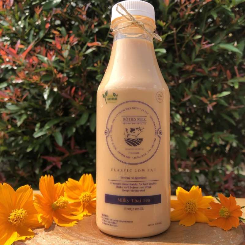 Jual Rotjes Milk Milky Thai Tea Low Fat Diet Milk Tea Di Seller Abata ...