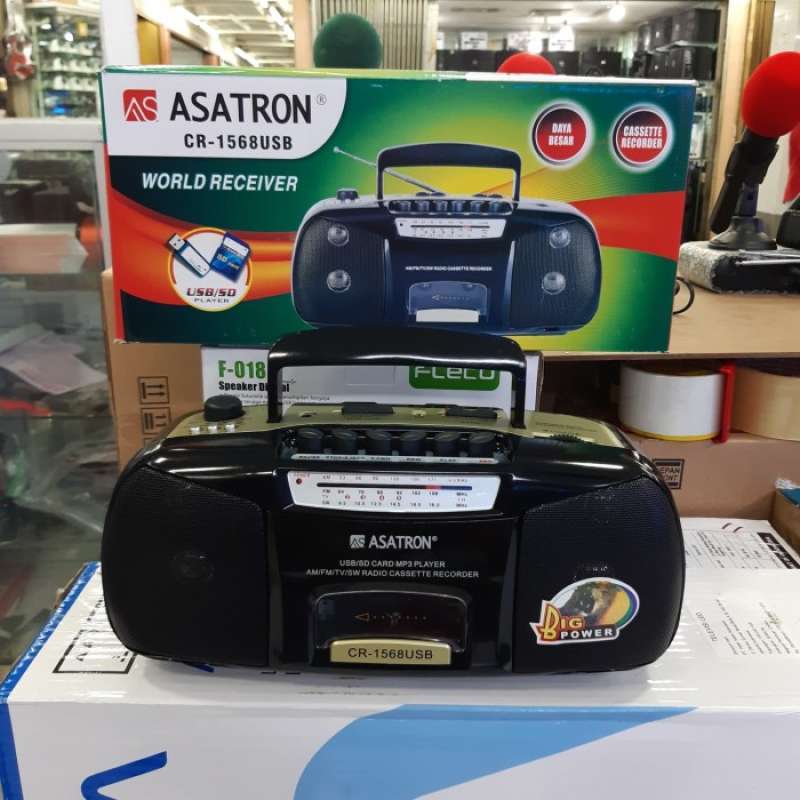 Jual Radio Tape Asatron Cr-1568usb Di Seller Tumenggung Store - Kapuk ...