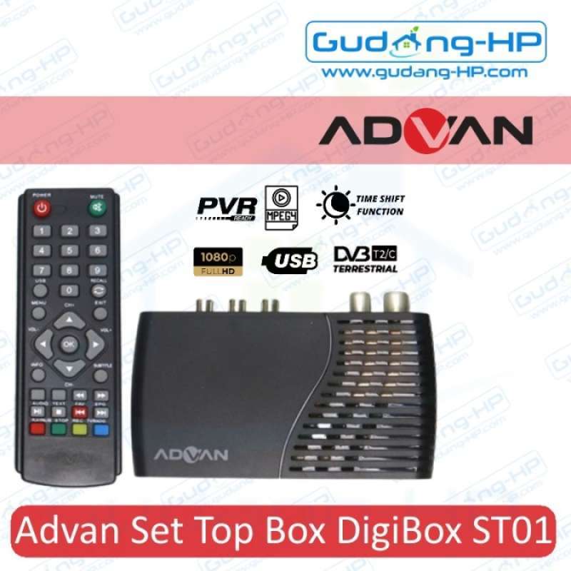 Promo Advan Set Top Box Digibox St01 Diskon 19% di Seller Tumenggung ...