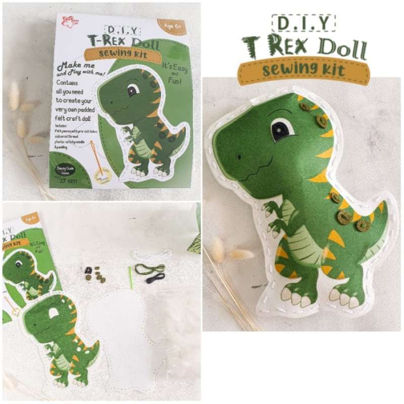 Jual Diy Doll Sewing Boneka Jahit Craft Anak Princess - Mermaid Di ...