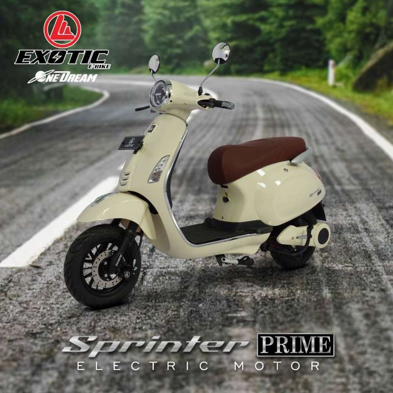 Jual Vespa Motor Listrik Sprinter Prime New Colour Di Seller Pacific ...