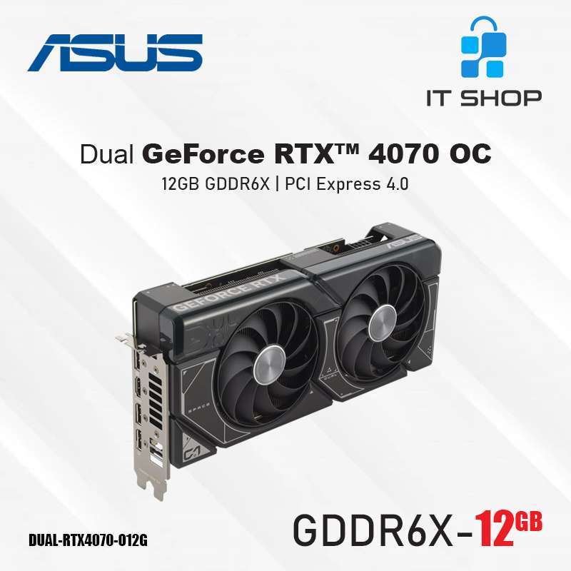 Jual ASUS Dual GeForce RTX 4070 OC Edition 12GB GDDR6X di Seller IT Shop Store - Mojo-2, Kota ...