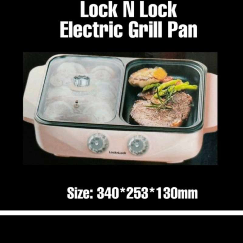 Promo Locknlock Grill Pan Alat Panggang Alat BBQ Griller Original ...