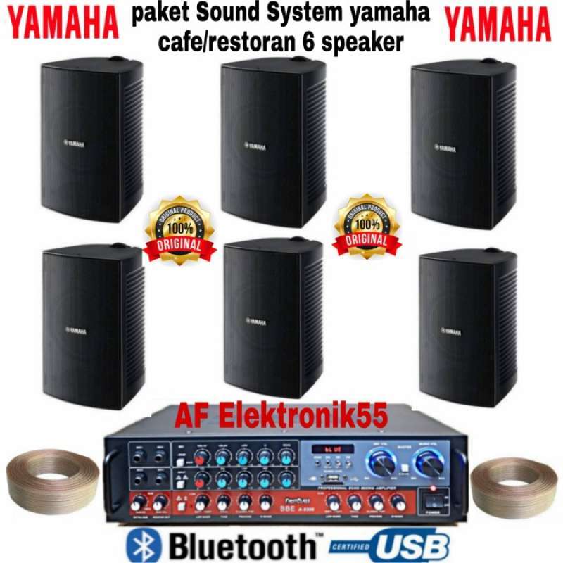 Promo Paket Sound System Yamaha Cafe Atau Restoran 6 Unit Speaker ...
