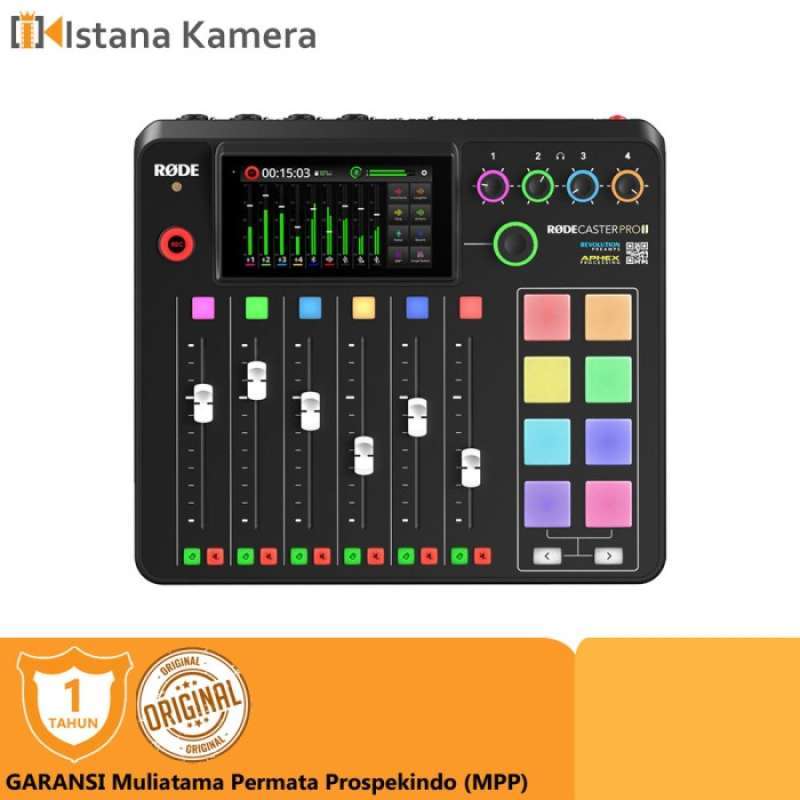 Jual Rode Rodecaster Pro Ii Audio Production Studio - Rodecaster Pro 2 ...