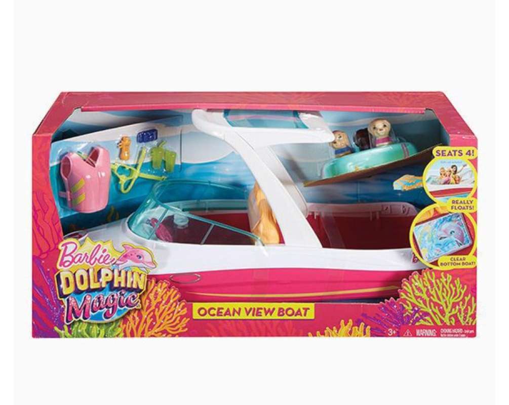 Promo BarbieÂ® Dolphin Magic Ocean View Boat Diskon 23% di Seller ...