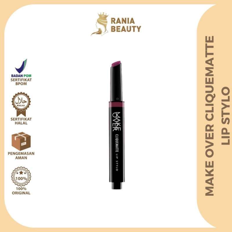 Jual Make Over Cliquematte Lip Stylo | Matte Lipstick ~ Rania Beauty ...