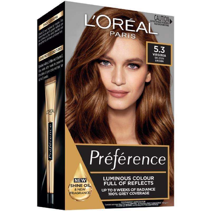 Jual L'Oreal Paris Preference Vivids Permanent Hair Colour - 5.3 ...