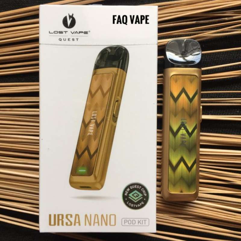 Promo Lost Vape URSA NANO Pod Kit 800mAh 18w .FAQ - Wave Gold Diskon 24 ...