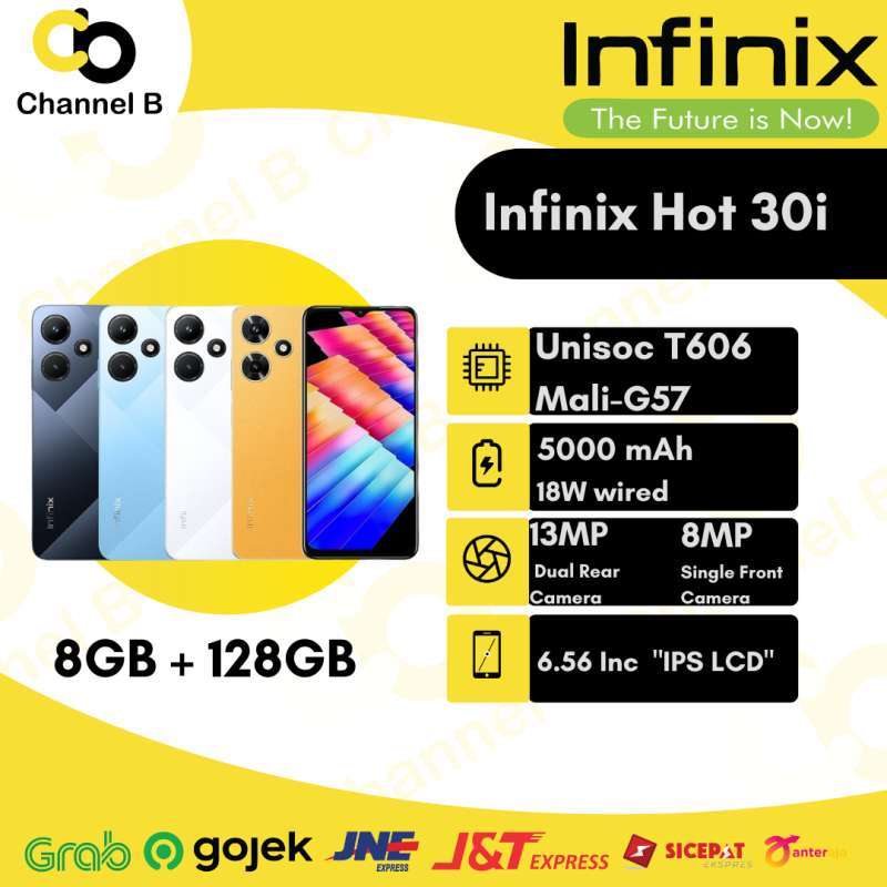 Jual Infinix Hot 30i [ 8GB / 128GB ] Smartphone - Garansi Resmi - Gold ...