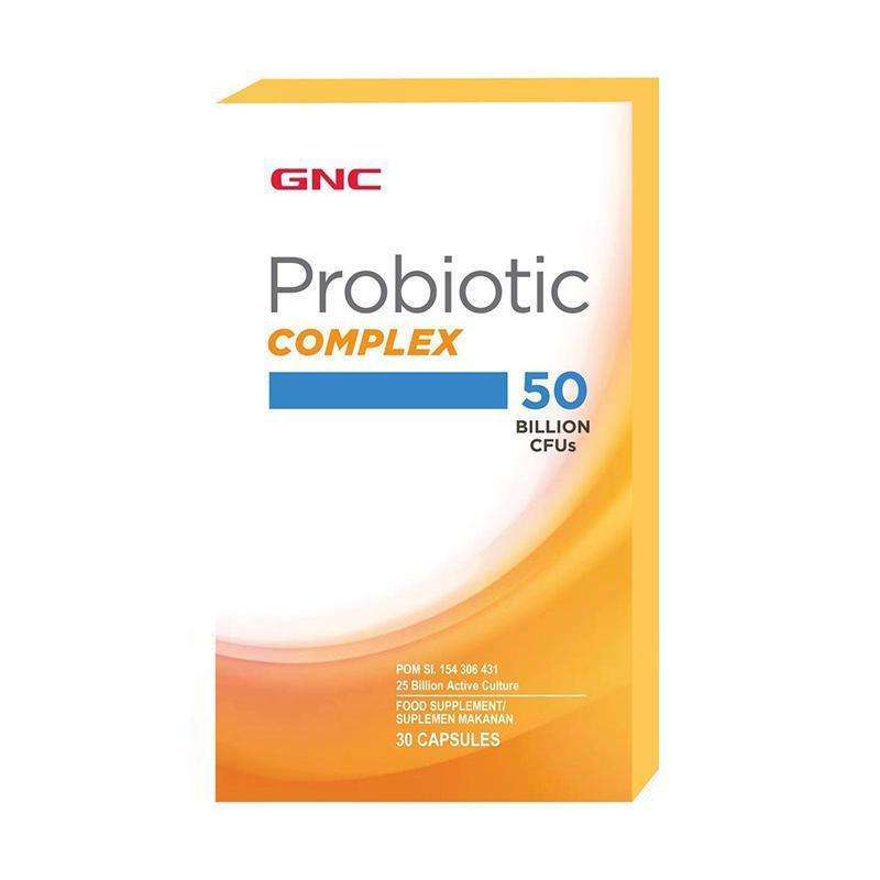 Jual GNC PROBIOTIC COMPLEX 50 BILLION CFUS PROBIOTIK ANTIBIOTIK ...