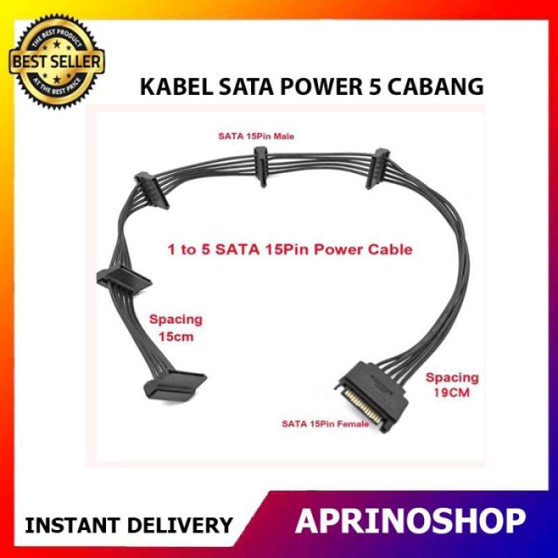 Jual Kabel Sata Power Extension Original Murah - Harga Diskon Juli 2024 ...