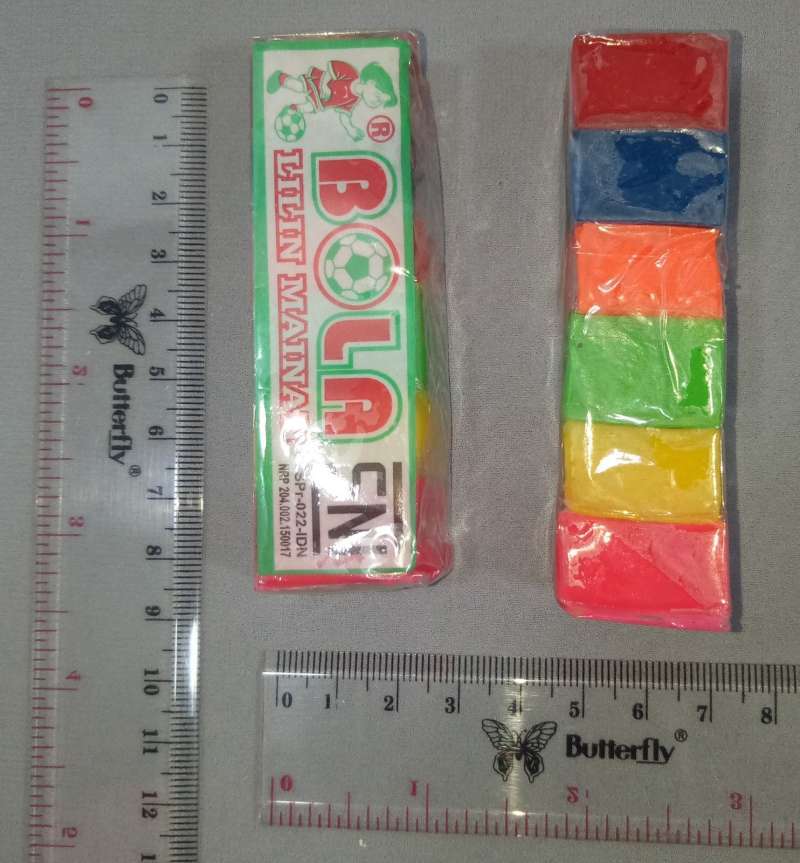 Jual Plastisin Lilin Mainan Doh Dough Kecil Cap Bola Bagus READY STOCK ...