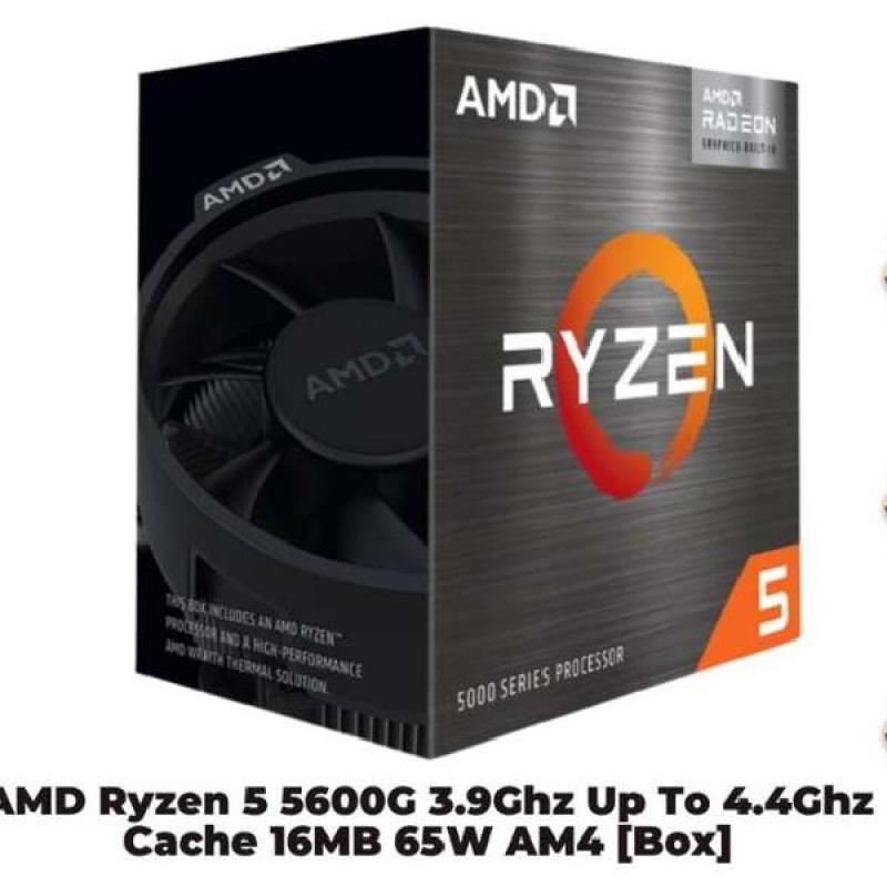 Jual Processor AMD RYZEN 5 5600 BOX 6-Core 12-Thread di Seller Keewee Shop Official Store ...
