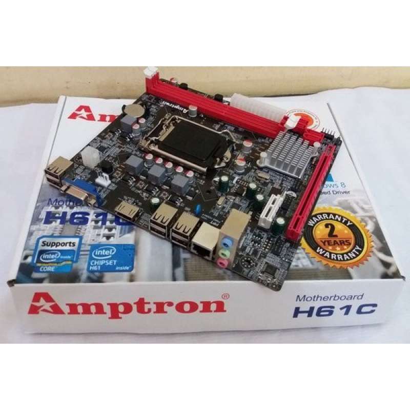Jual Motherboard H61 Amptron Socket 1155 Ddr3 - Mb Intel New Di Seller ...