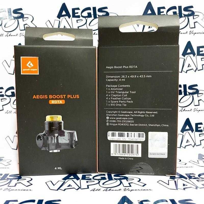 Jual Aegis Boost Plus Rdta Di Seller Aegisvapor - Karangwidoro, Kab ...