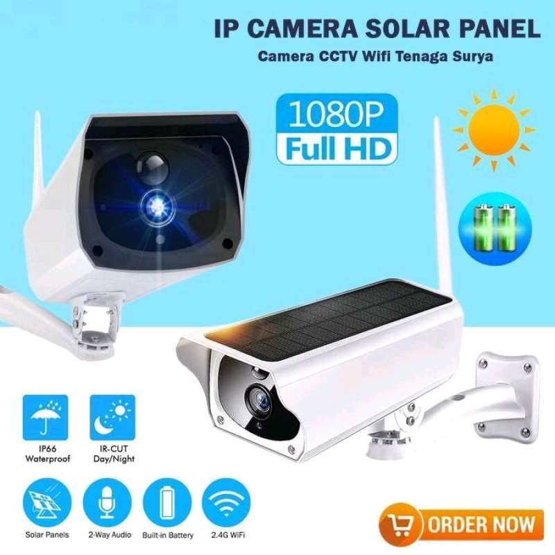 Jual CCTV WIFI SOLAR PANEL OUTDOOR IP CAMERA WIRELESS di Seller ...