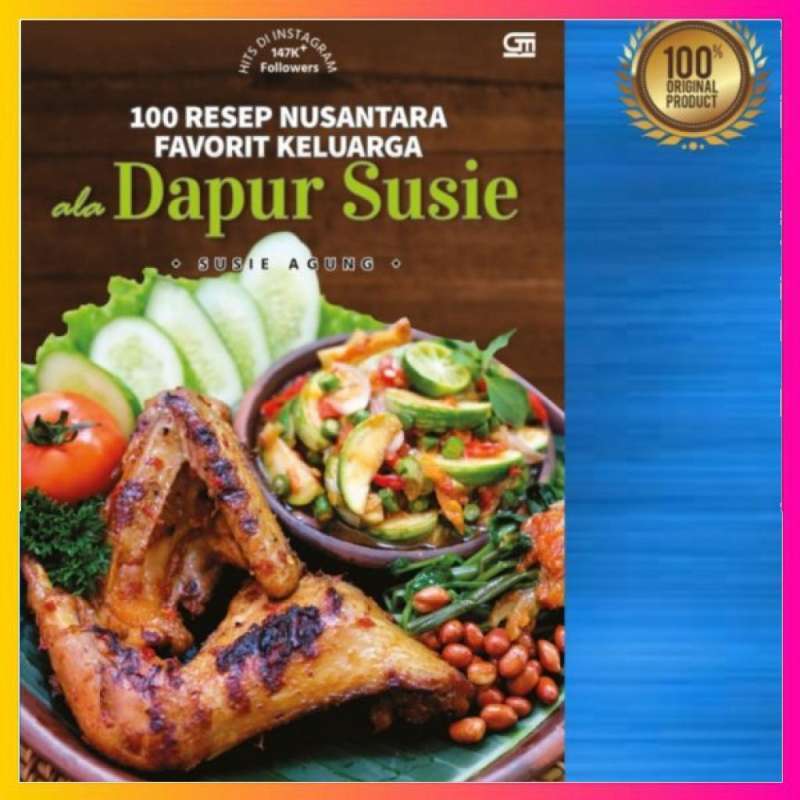 Jual Buku 100 Resep Nusantara Favorit Keluarga Dapur Susie Kode 263 di Seller ponimanku - Wijaya ...
