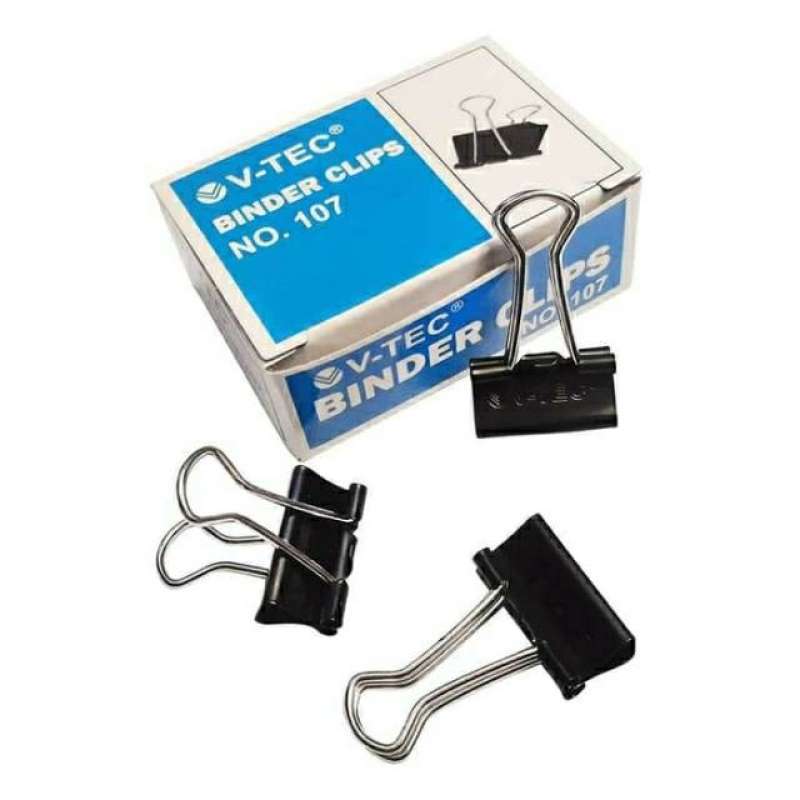 Jual V-TEC Binder Clip No. 107 di Seller Algorista - Sanan Wetan, Kota ...