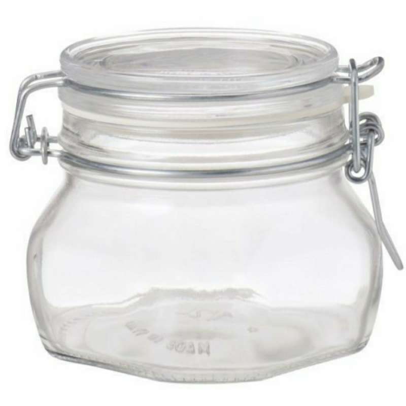 Jual Muji - Soda Glass Storage Jar 500ml || Toples Makanan Di Seller ...