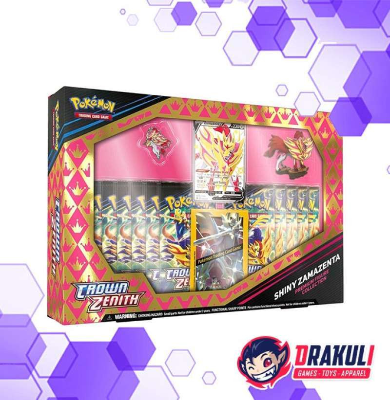 Jual Tcg Pokemon Crown Zenith Shiny Zamazenta Premium Figure Collection ...