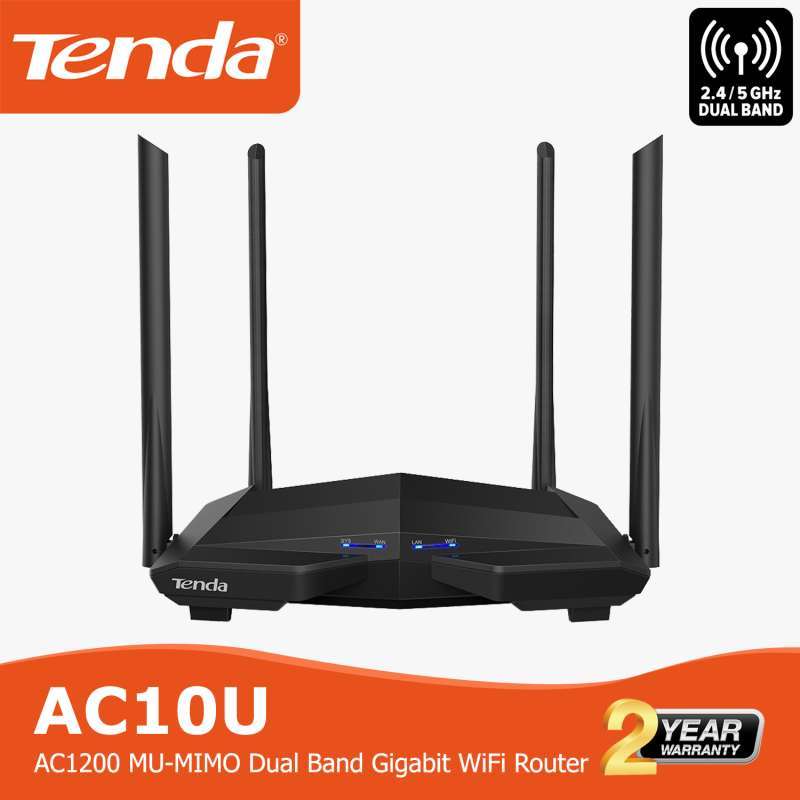 Jual Tenda Ac10u - Ac1200 Mu-mimo Smart Dual-band Gigabit Wifi Di Seller Tenda Indonesia ...