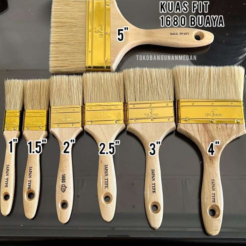 Jual Kuas Cat Tembok Model Buaya / Paint Brush Model Buaya / Kuas Bagus ...
