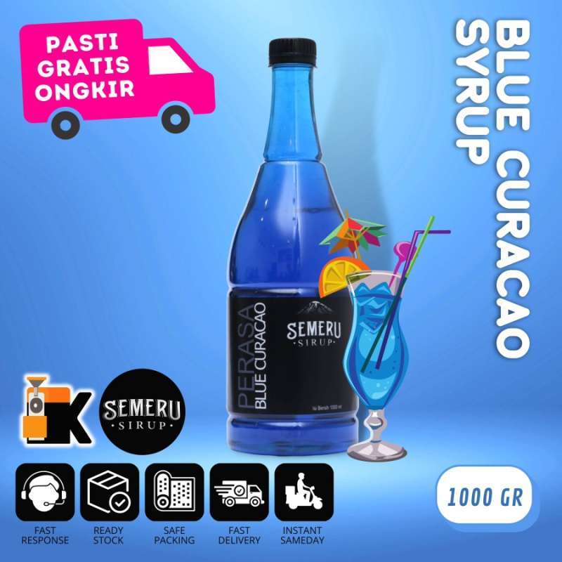 Jual Syrup Semeru Blue Curacao 1100ml di Seller Kieta Coffee - Pondok Jagung, Kota Tangerang ...