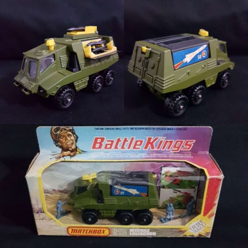 Promo Matchbox Battleking K111 Missile Launcher Diskon 23% di Seller ...