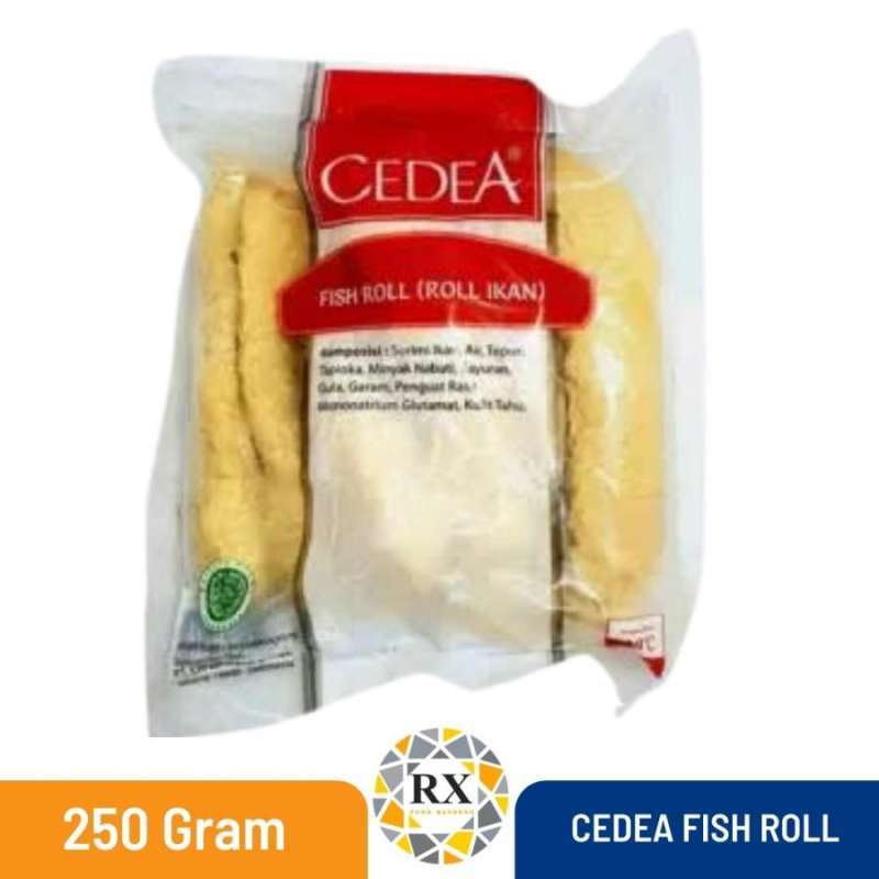 Jual Fish Roll Cedea 250 Gram Suki Olahan Ikan di Seller RX FOOD ...
