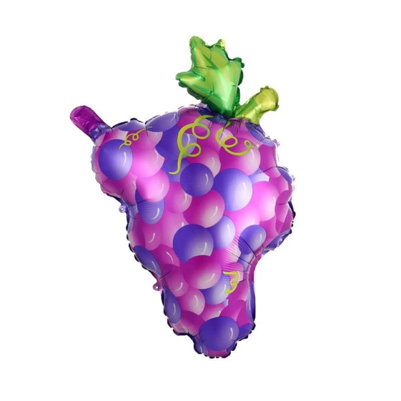 Jual Balon Foil Buah buahan Sayur / Fruit Vegetable Balloon - Anggur ...