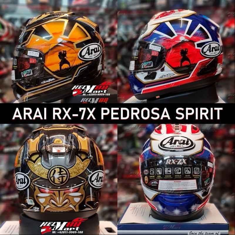 Promo Arai Rx-7x Pedrosa Spirit - Helm Arai Full Face Arai Rx7x Original Diskon 1% Di Seller ...