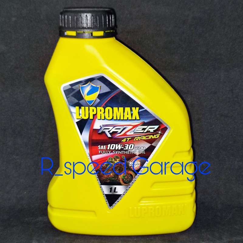 Jual OLI MOTOR LUPROMAX RAZER RACING 4T SAE 10W 30 JASO MA2 1 LITER di ...