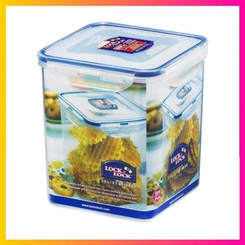 Jual Lock&Lock Food Container Hpl822B Hpl 822B - Square Tall 2.6L Kode ...