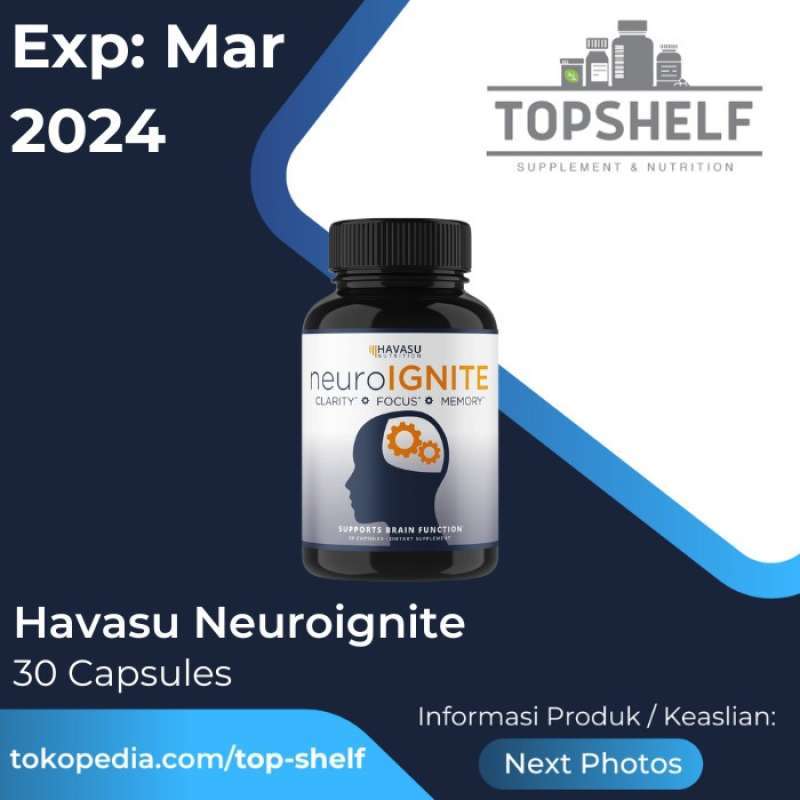 Promo Neuro Ignite - Brain Supplement. Vitamin Otak Untuk Daya Ingat & Fokus Diskon 23% di ...