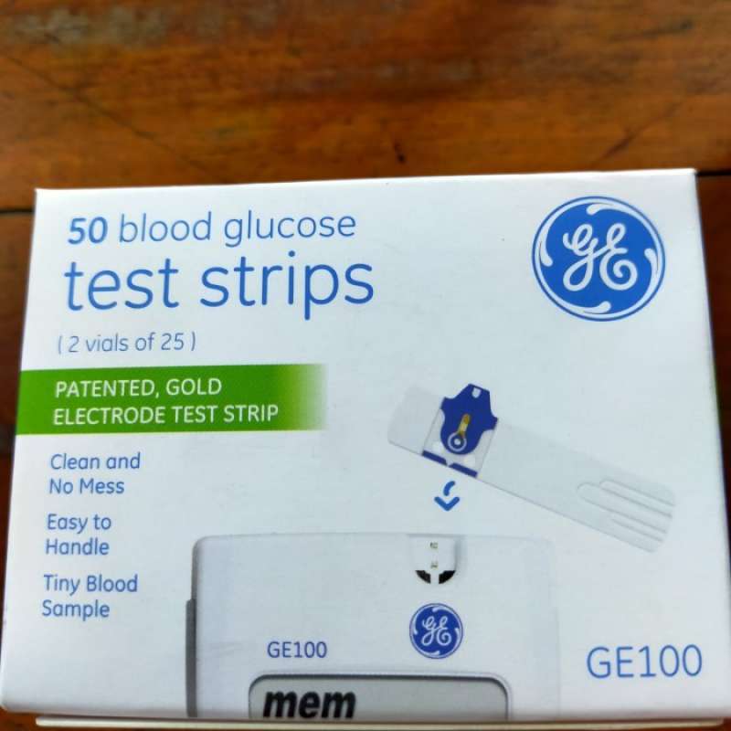 Jual Ge100 Test Strip Gula Isi 25 Pc Di Seller Bergas Selalu - Cikoko ...