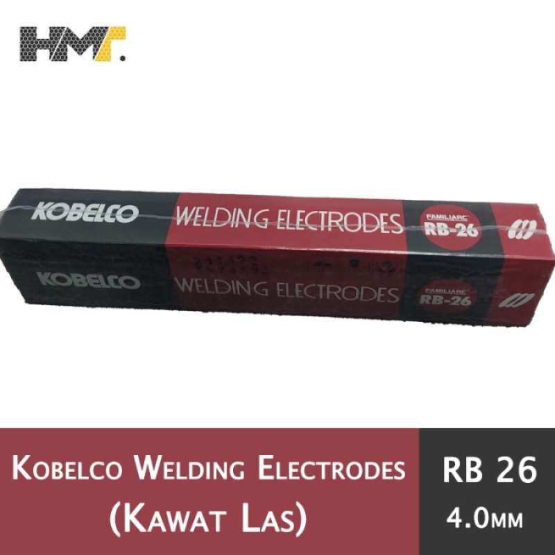 Promo Kobelco Welding Electrodes Kawat Las Listrik RB26 4mm 5 kg Diskon ...