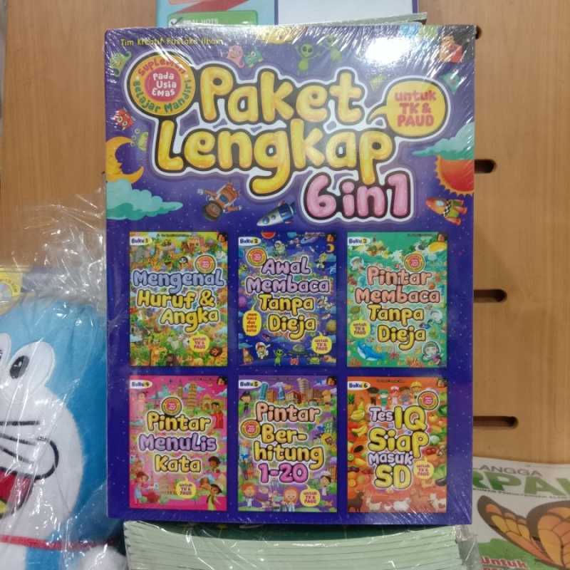 Jual Buku Anak TK & Paud/ Paket Lengkap 6 in1 Untuk Anak TK & Paud di ... Jual Buku Anak TK & Paud/ Paket Lengkap 6 in1 Untuk Anak TK & Paud di ...