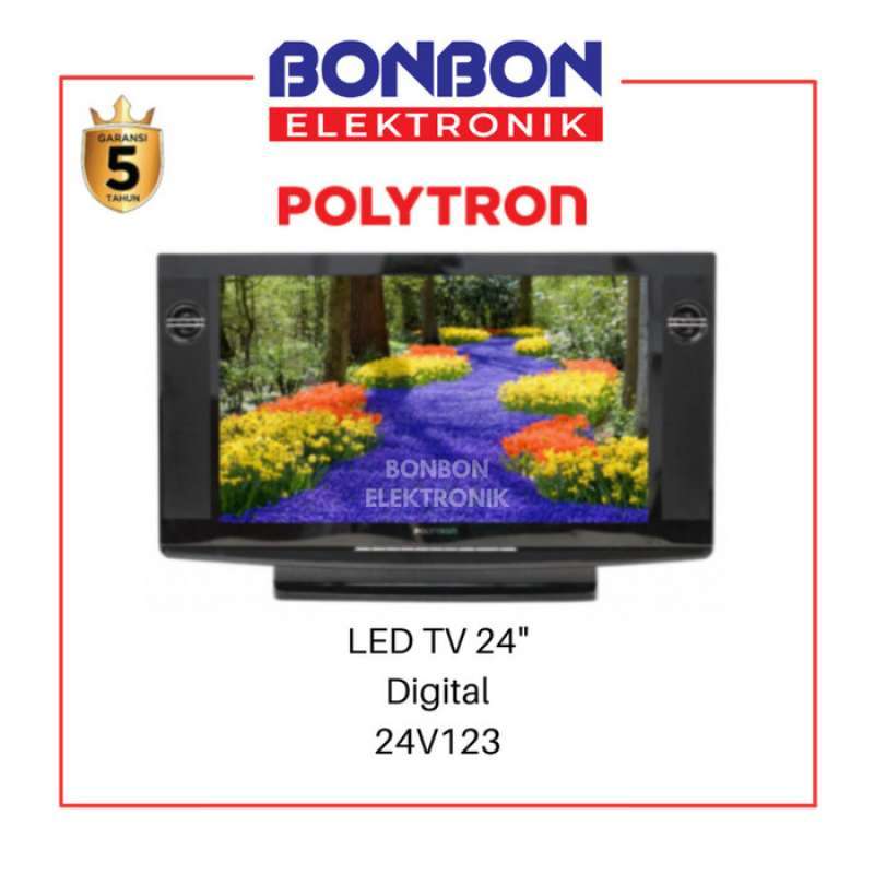 Jual Polytron Led Digital Tv 24 Inch Pld 24v123 Dvb-t2 Di Seller Ksm ...