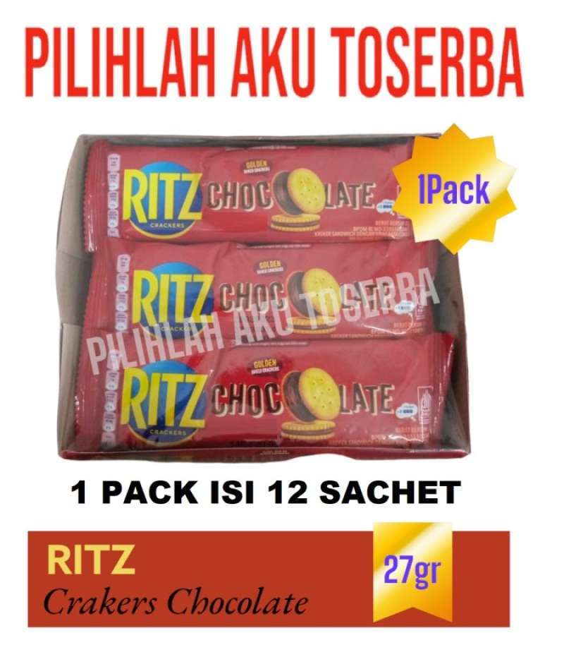 Promo Biskuit Mondelez RITZ CRACKERS CHOCOLATE - ( HARGA 1 PACK ...