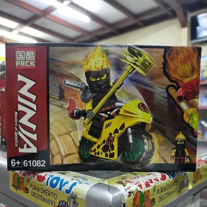 Jual Mainan Balok Brick Ninja Naga Motor Robot Dragon Ninjago Kai Jay ...