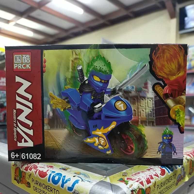 Jual Mainan Balok Brick Ninja Naga Motor Robot Dragon Ninjago Kai Jay ...