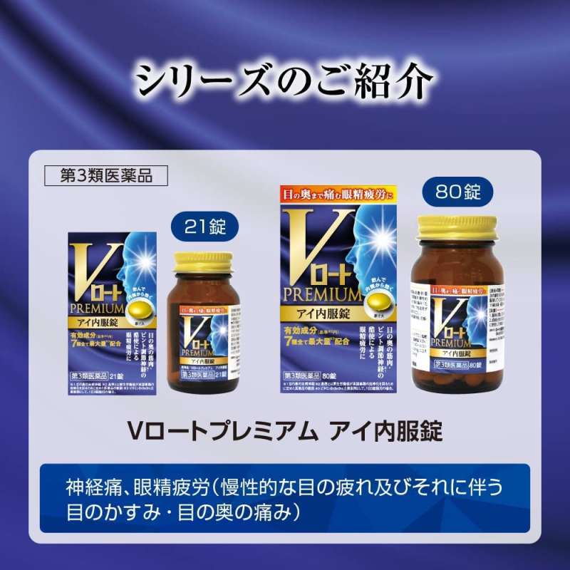Jual V Rohto Premium Obat Saraf Mata Chronic Eye Strain Vitamin B Mata ...