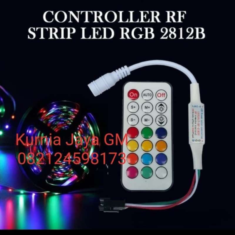 Promo Led Strip RGB Running 5050 IC Pintar WS2812B WS2812 SET REMOTE ...