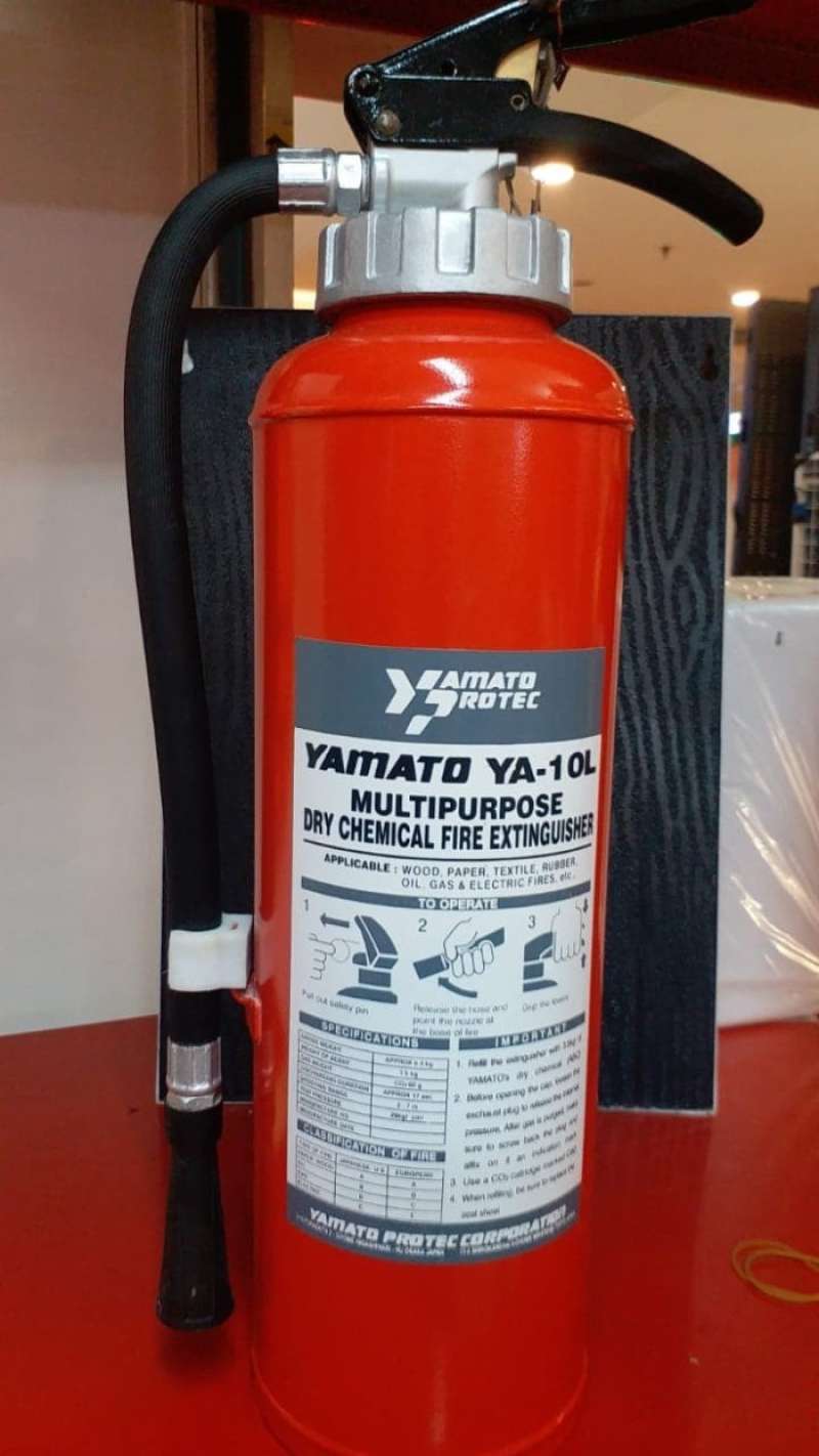 Promo Apar Yamato 3,5Kg Ya-10L Multipurpose Dry Chemical Fire Extinguisher Diskon 33% di Seller ...
