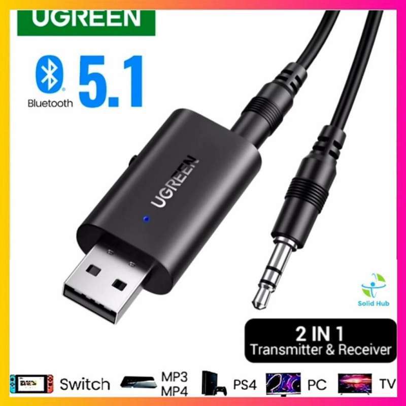 Jual UGREEN TRANSMITTER RECEIVER BLUETOOTH 5.1 2IN1 AUDIO ADAPTER 3.5MM ... Jual UGREEN TRANSMITTER RECEIVER BLUETOOTH 5.1 2IN1 AUDIO ADAPTER 3.5MM ...