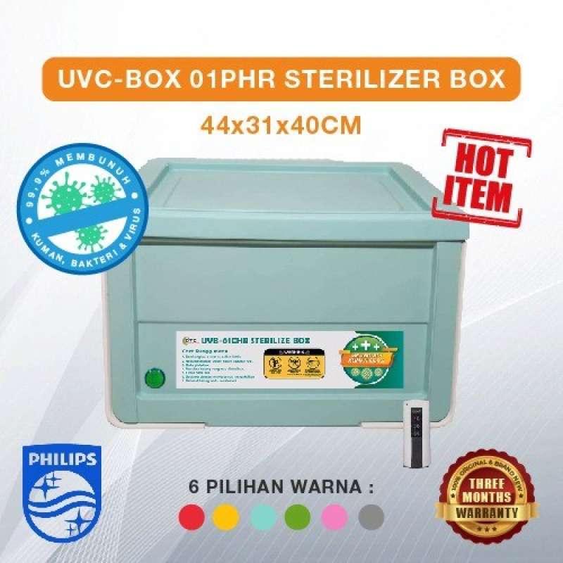Promo Uvc Box Sterilizer / Uvc Box Sterilisasi / Uvc Philips 8W Wireless Diskon 23% di Seller ...