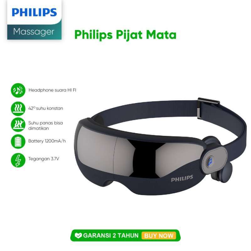 Promo Philips Eyes Massage PPM2702 Pijat Mata Bone transmission music/5 ...