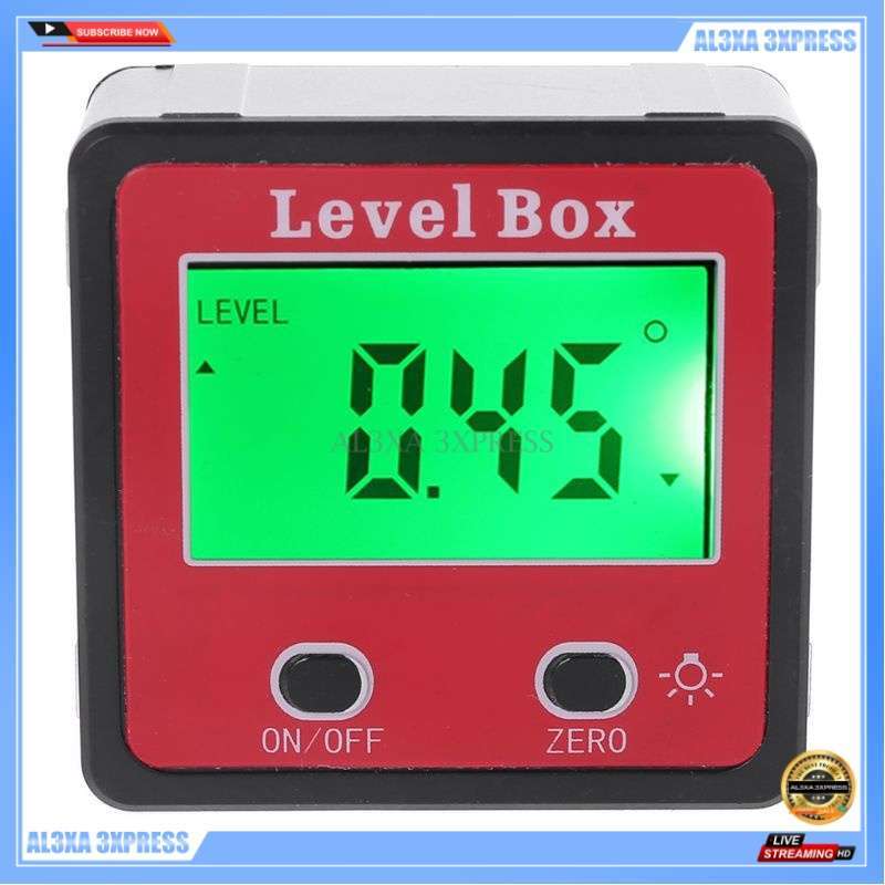 Promo PCF* Digital Inclinometer Spirit Level Protractor Angle Gauge ...